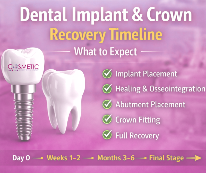 Dental Implant and Crown Recovery Timeline: What to Expect - Cosmetic ...